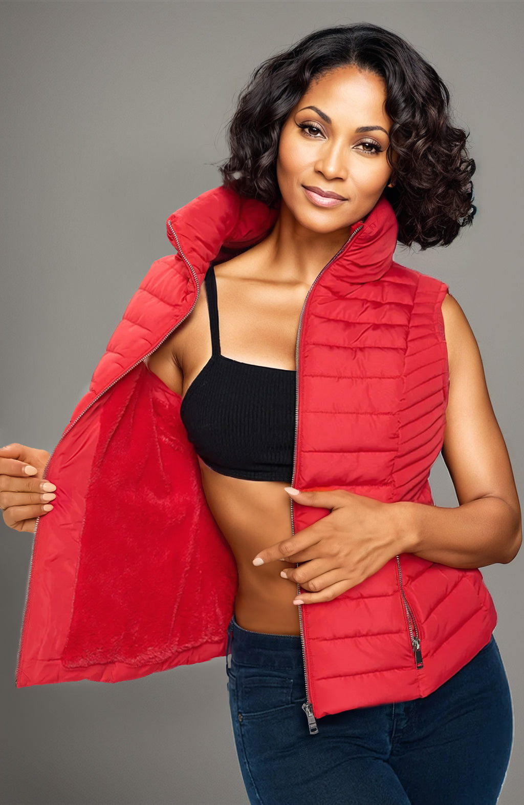 PuffTech Vest | Women's Quilted Puffer Vest with Pockets